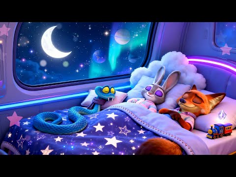 Relaxing Sleep Music for Deep Sleep 💤 Magical Dreams with Zootopia's Judy, Nick & Gary De'Snake