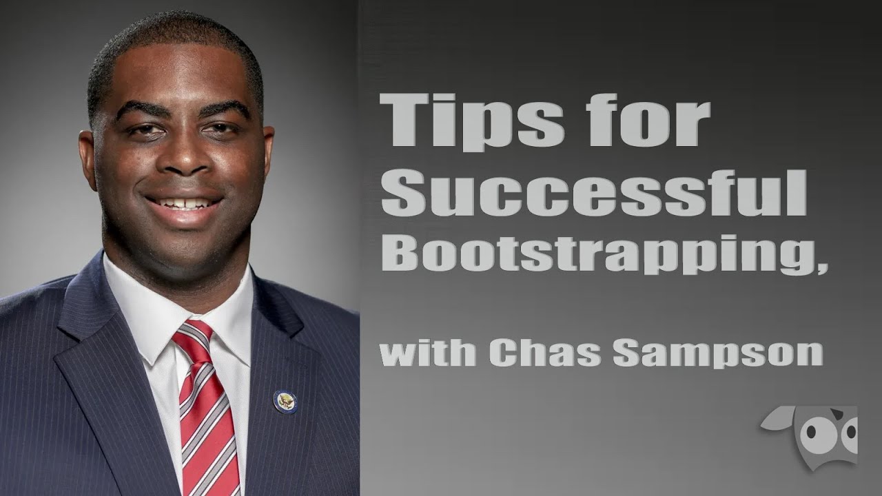 Tips for Successful Bootstrapping, with Chas Sampson - YouTube