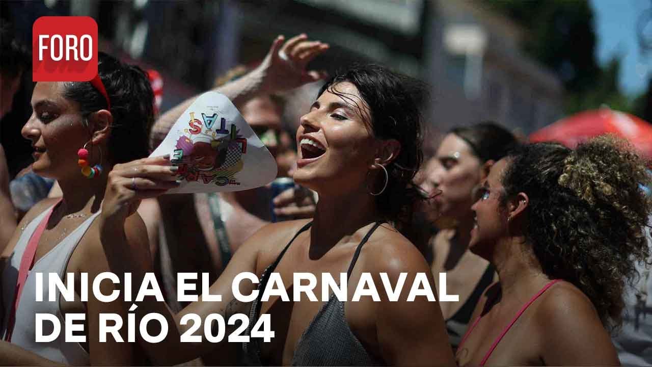 Así inició el carnaval de Río de Janeiro 2024 - Las Noticias - YouTube