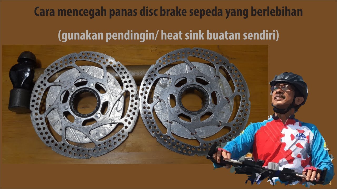 Cara mencegah panas disc brake sepeda yang berlebihan (gunakan ...