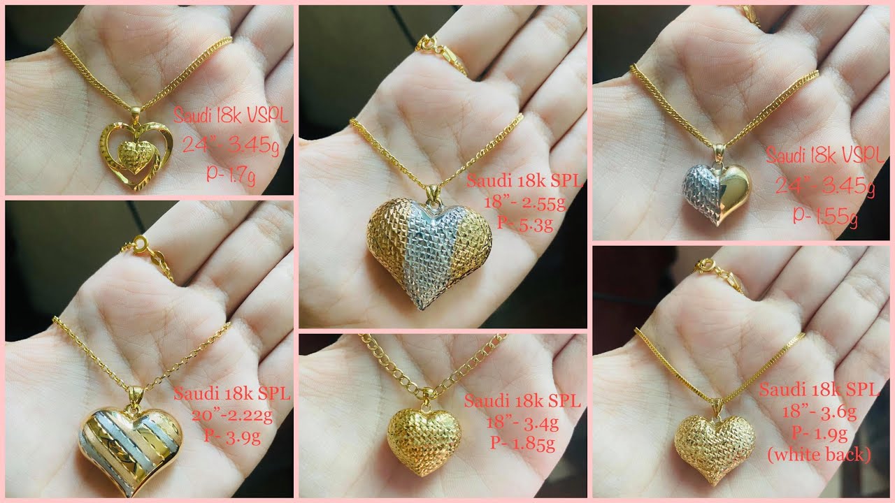 New Designs 18K Saudi Gold Necklace 2020 - YouTube