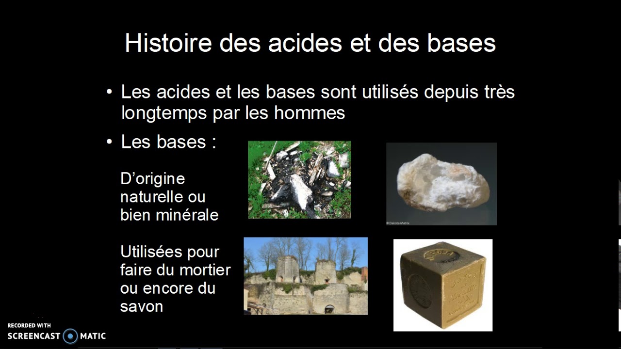 5° - Acides et bases - 1 - YouTube