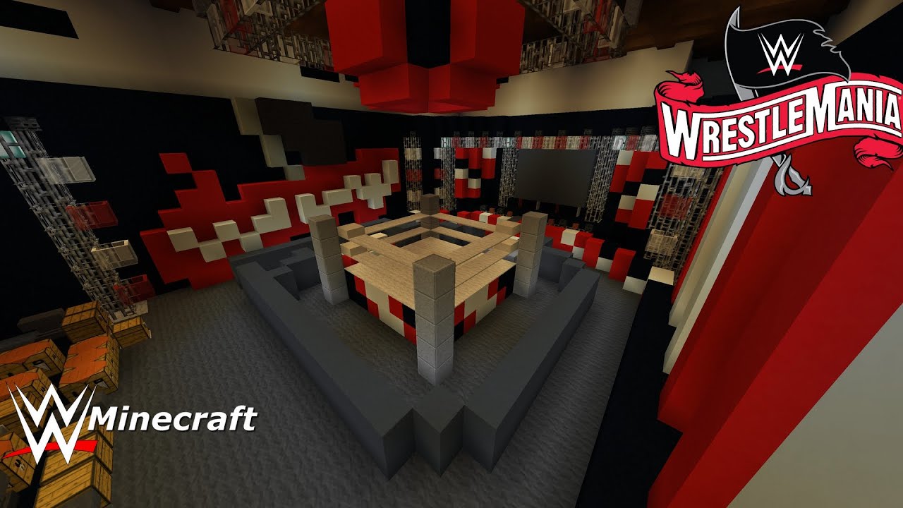 WWE : Minecraft [WrestleMania 36 Official Stage] + (Download Link PC ...