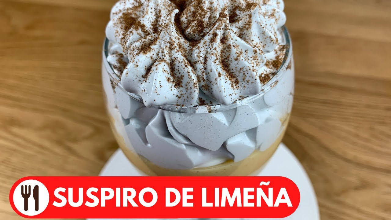 🇵🇪 SUSPIRO LIMEÑO | RECETA PERUANA - YouTube