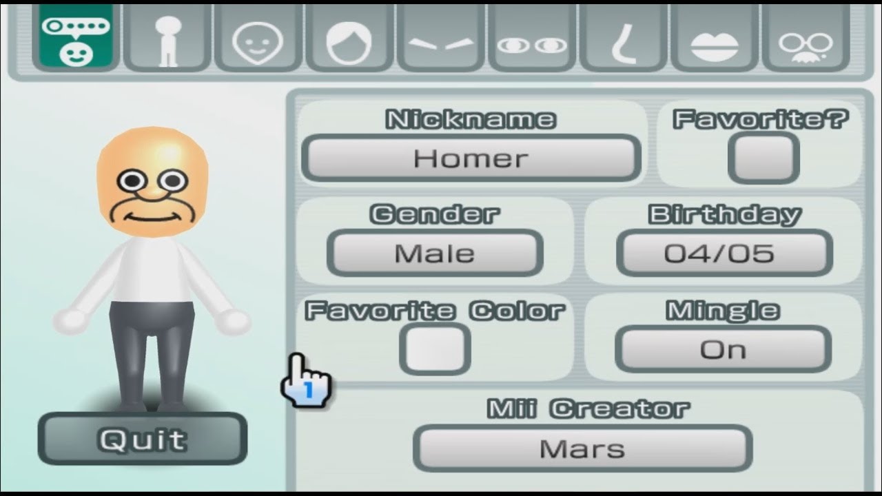 Homer Simpson - The Simpsons - Mii 227 - YouTube