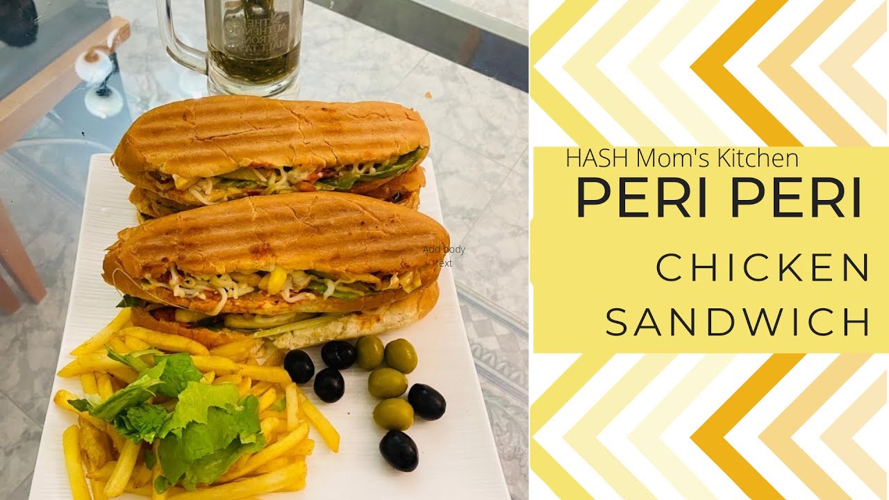 Peri Peri Chicken Sandwich - YouTube