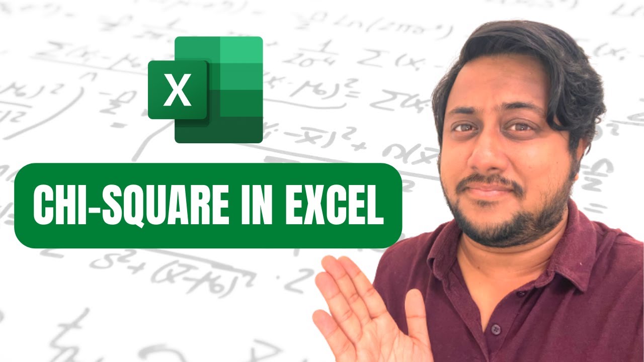 Hypothesis Chi Square Test Using Excel Categorical Data Analysis