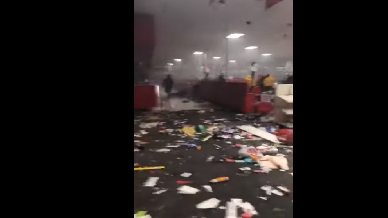 Target Store Destroyed In The Riots In Minneapolis - YouTube