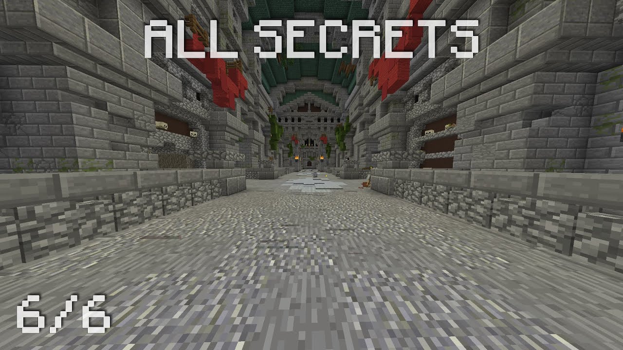 All secrets, 3x1 room 1 - Hypixel's skyblock dungeons, Minecraft - YouTube