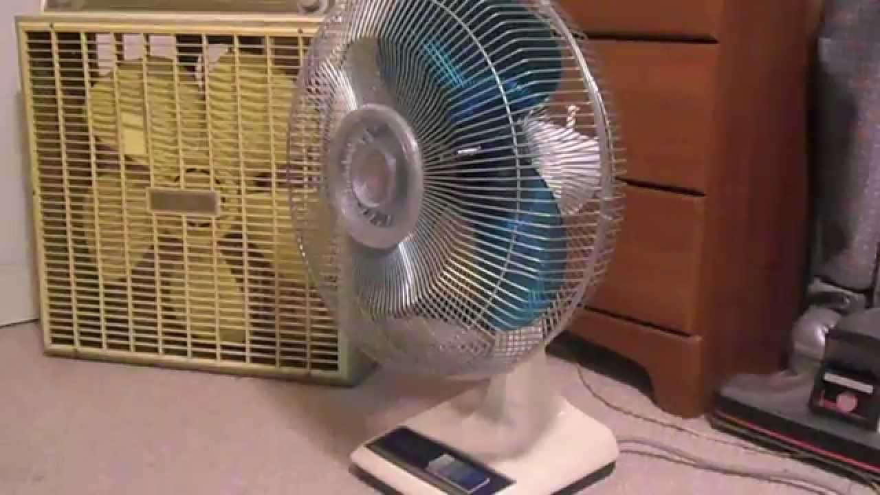 16" Patton (Lasko) Oscillating Fan - YouTube