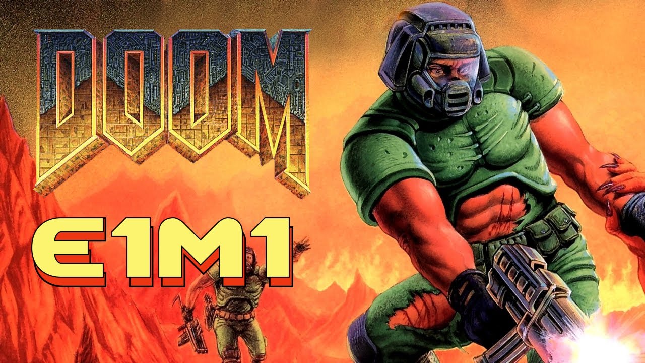 Doom: E1M1 - Hangar - YouTube
