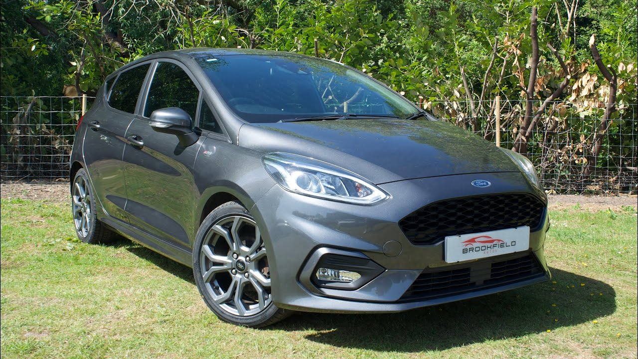 2019 Ford Fiesta ST-Line finished in Magnetic Grey @ BROOKFIELD AUTOS ...
