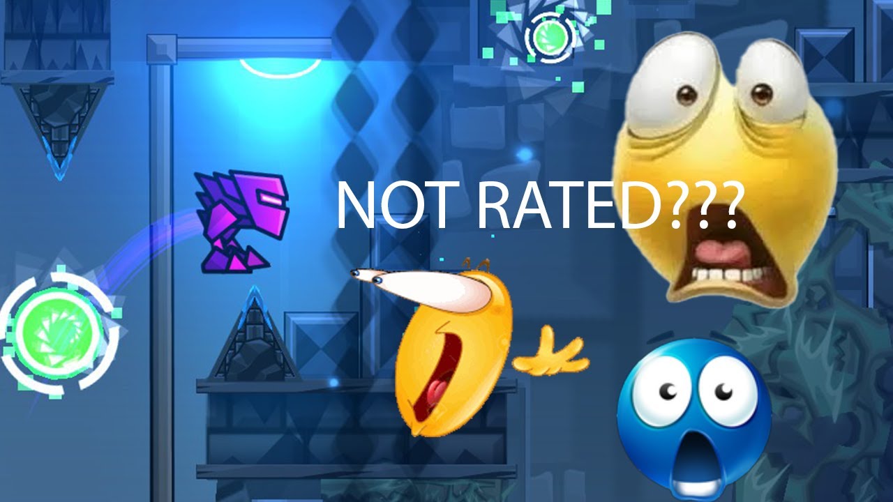 These levels ARENT RATED??? | Geometry Dash - YouTube