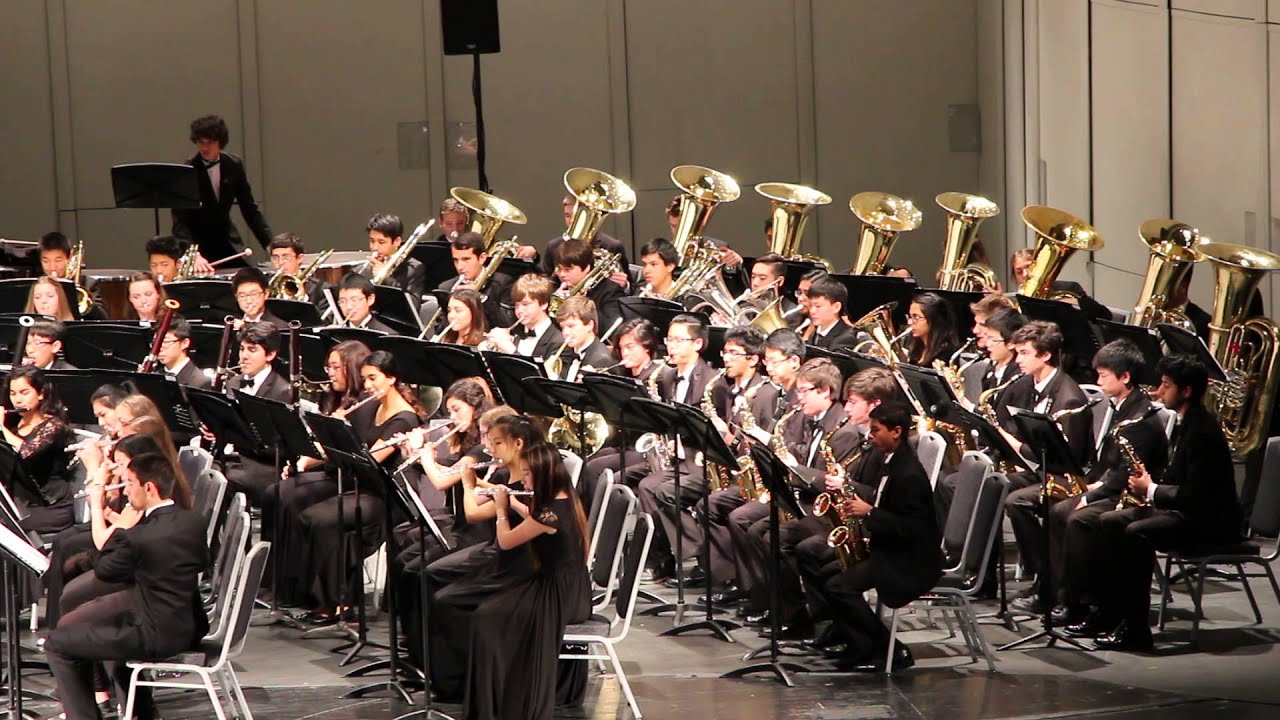 CBDA 2016 All-State High School Concert Band Performed Downey Overture ...