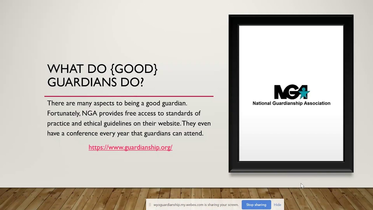 Guardianship 101 How to be a {Good} Guardian - YouTube