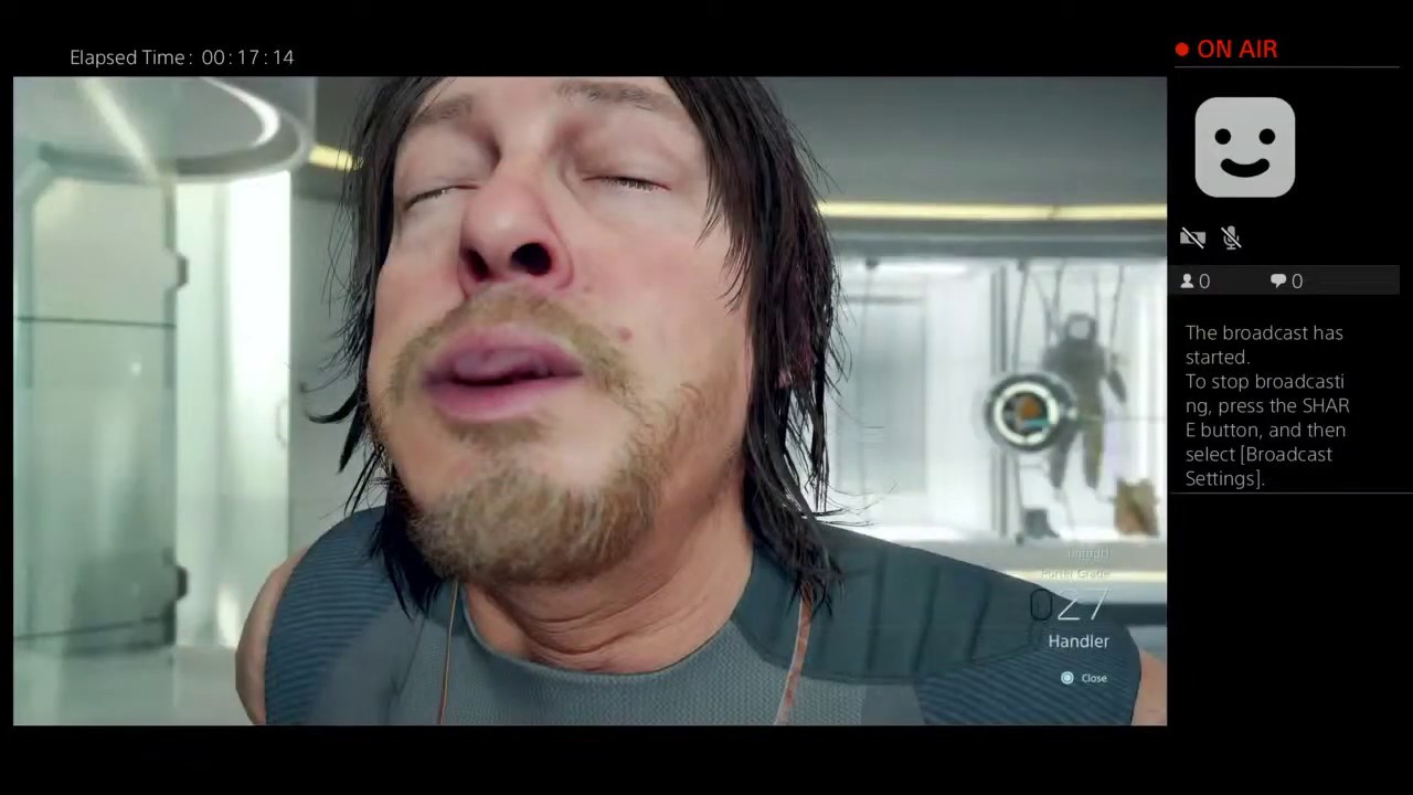 Death Stranding day 2 (sam face) - YouTube