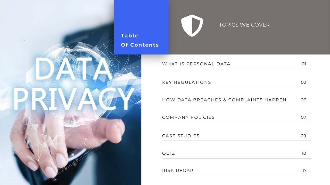 Data Privacy Awareness Training - Demo Video - YouTube