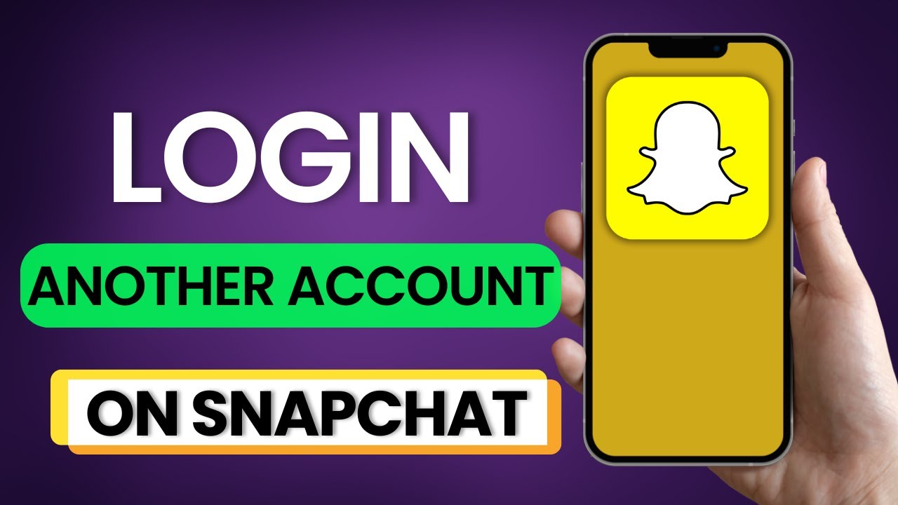 How To Login To Another Snapchat Account 2025 - YouTube