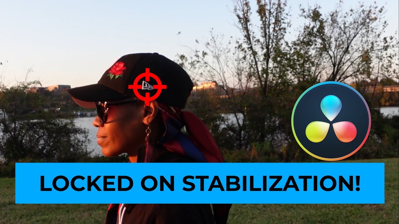 LOCKED ON STABILIZATION TUTORIAL IN DAVINCI RESOLVE! - YouTube