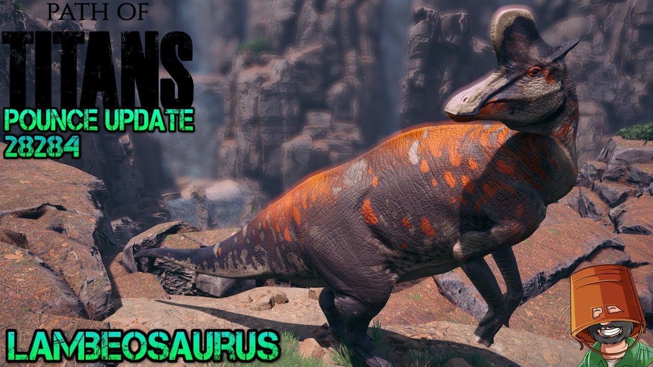 Lambeo New Abilities - Pounce Update: 28284 - Path of Titans - YouTube