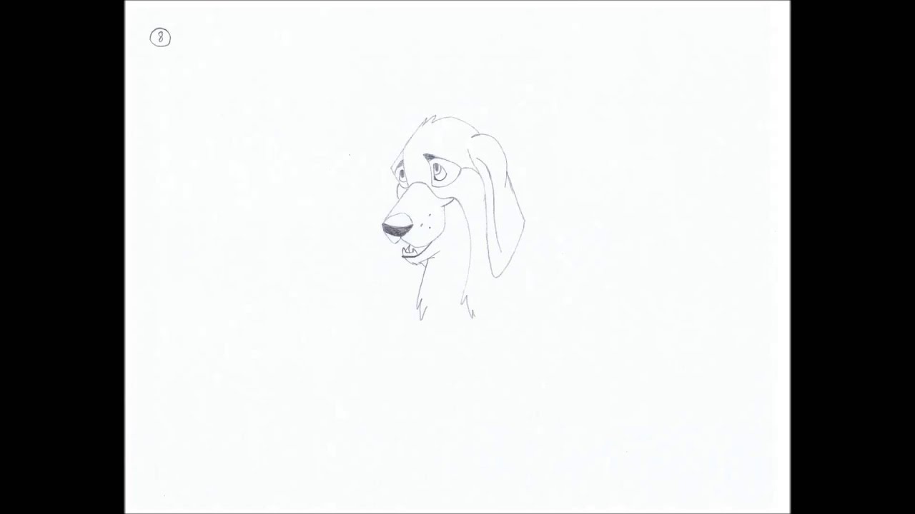 Dog animation lip sync (Rough) - YouTube