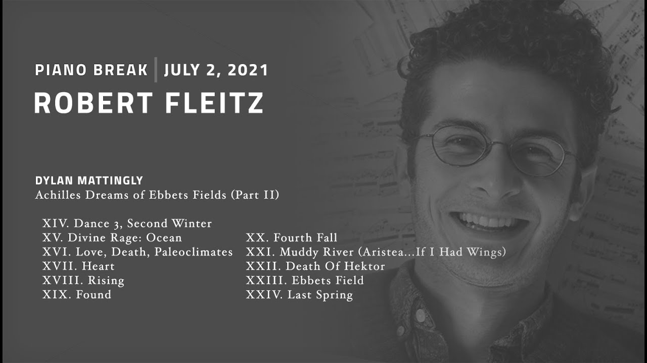 Robert Fleitz, pianist (Part II) | Piano Break - YouTube