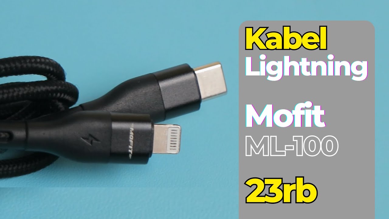 23K aja.. Kabel Cas Lightning Iphone Murah Meriah Fast Carging | MOFIT ...