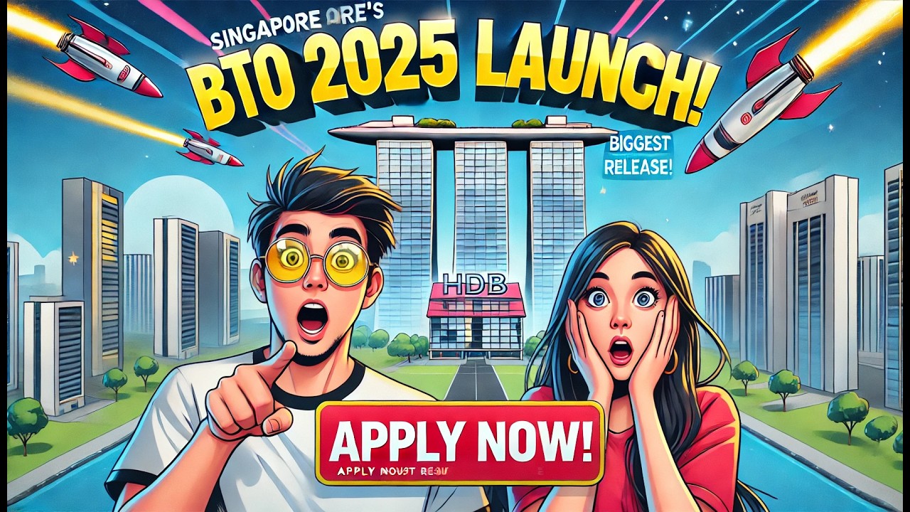 MASSIVE Singapore HDB Launch 2025 - 10,122 New Flats Available NOW ...