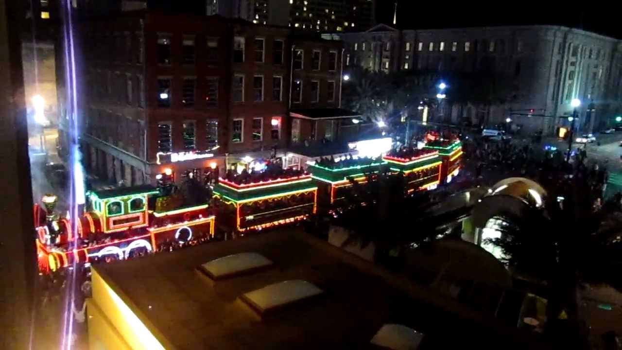 Krewe of Orpheus Smoking Mary Train Float - YouTube