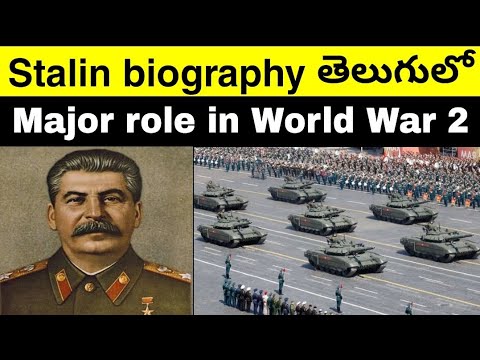 Joseph Stalin life story in telugu | The Great Dictators in history |