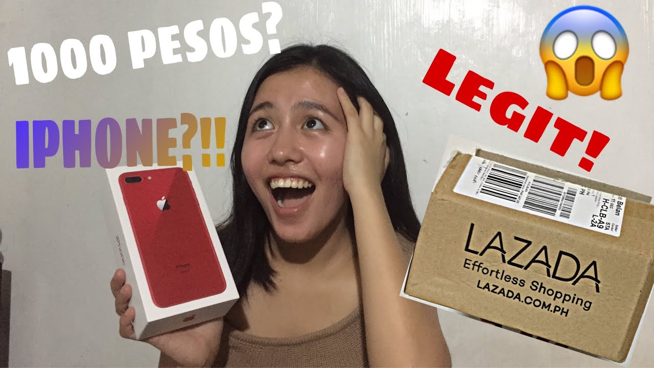 LAZADA MYSTERY BOX | I GOT AN IPHONE! - YouTube