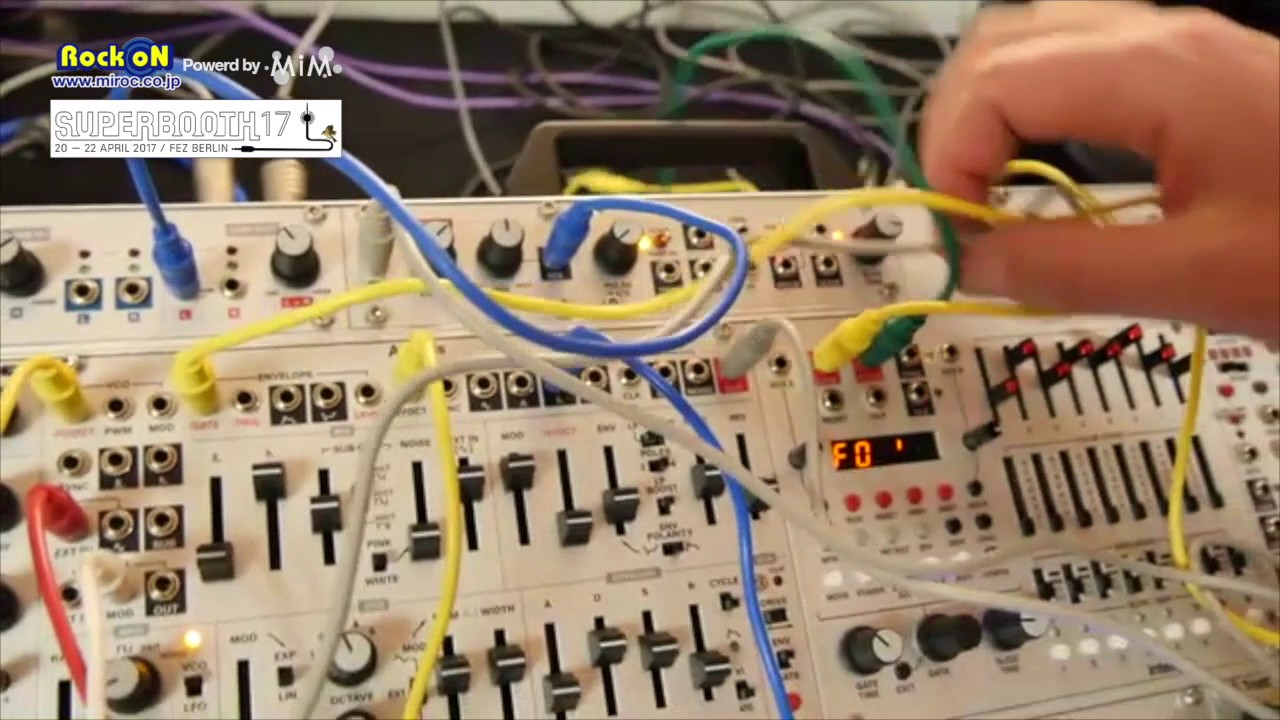 intellijel Tetrapad in SUPERBOOTH17 by Rock oN - YouTube