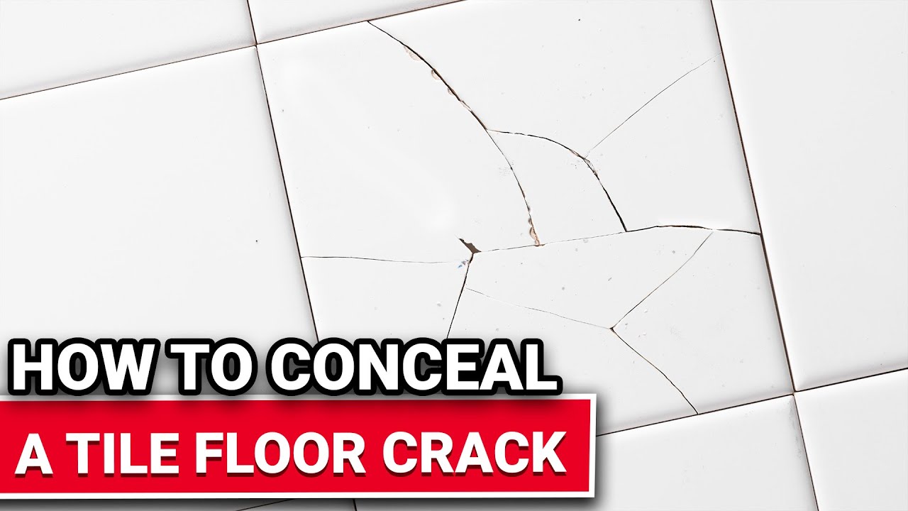 How To Conceal A Tile Floor Crack - Ace Hardware - YouTube
