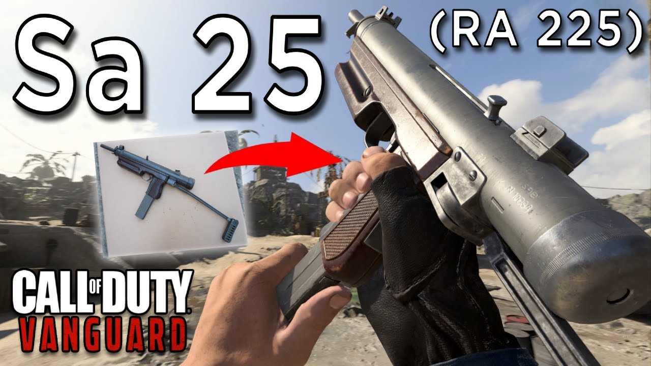 🔴 NEW Sa 25 (RA 225) in Call of Duty Vanguard Gameplay - YouTube