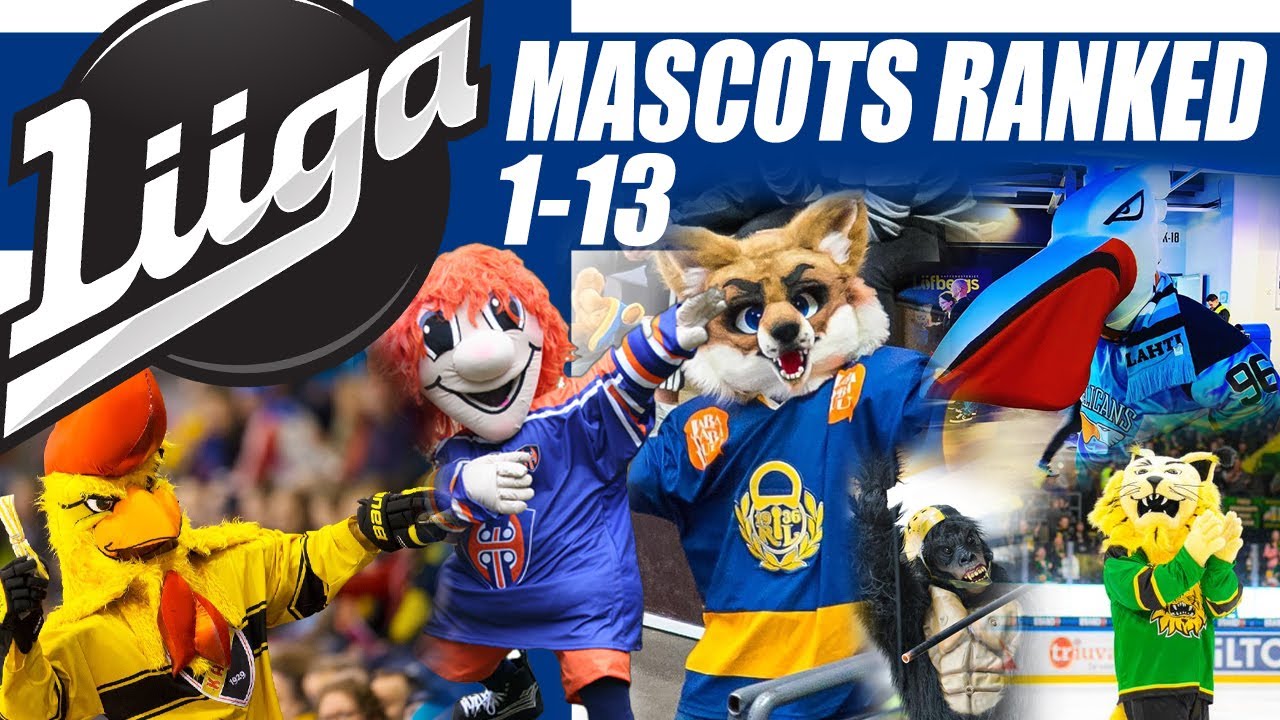 Finnish SM-Liiga Mascots Ranked 1-13! - YouTube