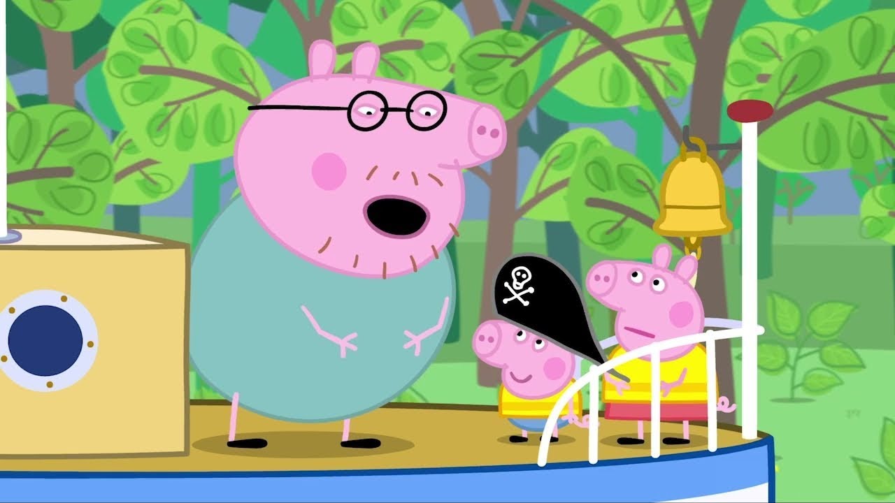 Peppa Pig And Family Take A Boat Trip! - YouTube
