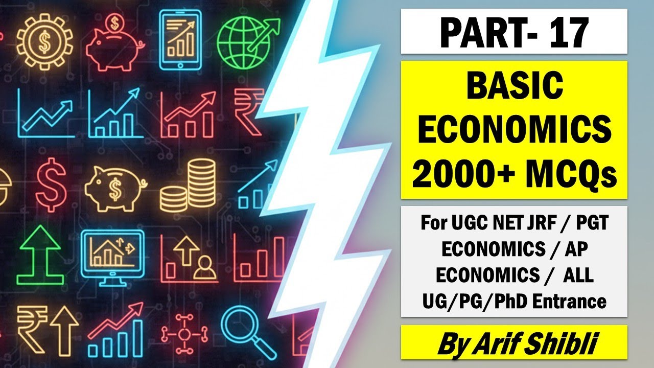 BASIC ECONOMICS 2000+ MCQs SERIES | PART 17 - YouTube