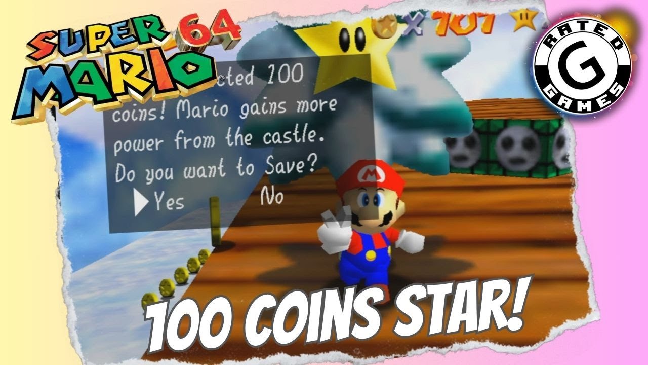 Cool, Cool Mountain 100 Coins Star | Super Mario64 - YouTube