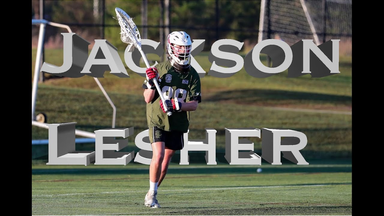 Jackson Lesher (Class of 2024) Fall/Winter Lacrosse Highlights - YouTube