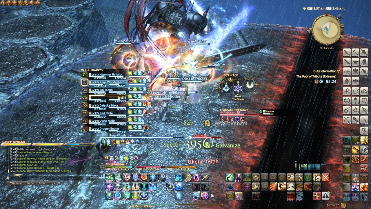 FF14: Susano Ex - Healer POV - YouTube