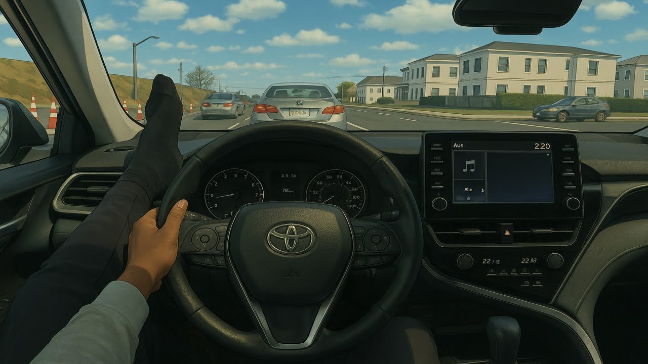 POV: DRIVING 2021 TOYOTA CAMRY TO AIRPORT! - YouTube