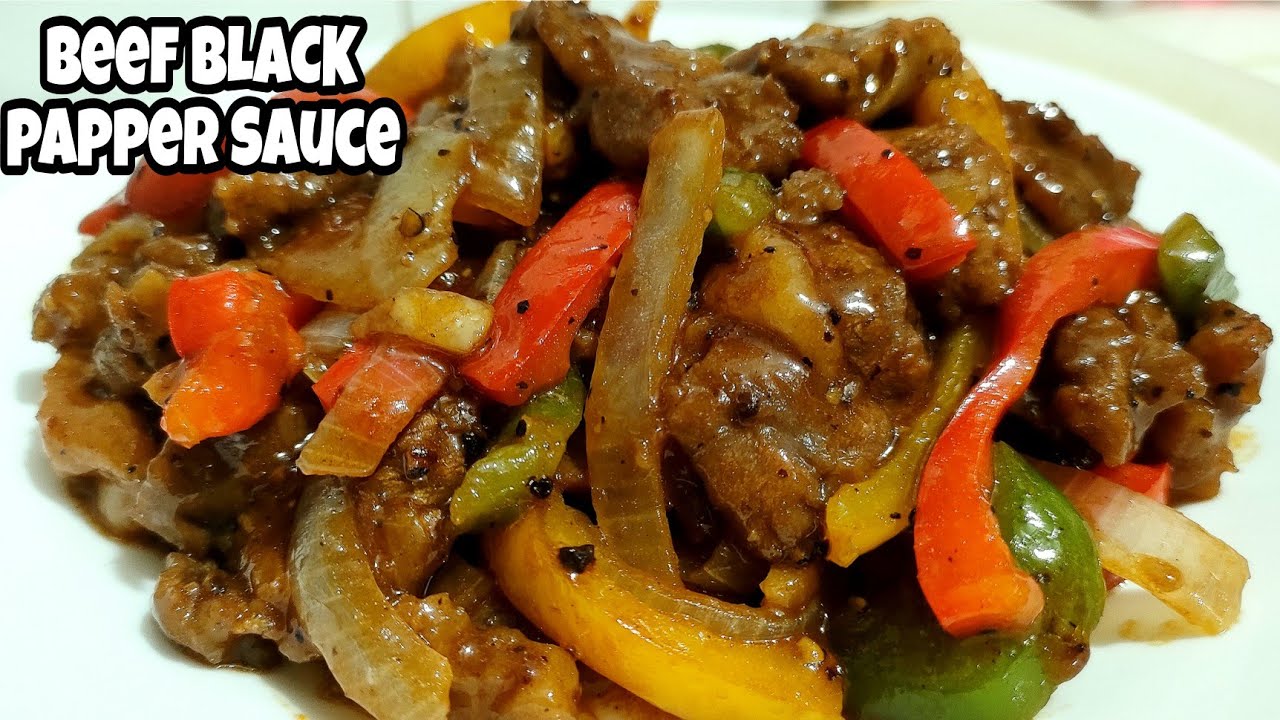 RESEP DAGING SAPI SAUS LADA HITAM, TIPS SUPAYA DAGING EMPUK, BEEF SAUCE ...