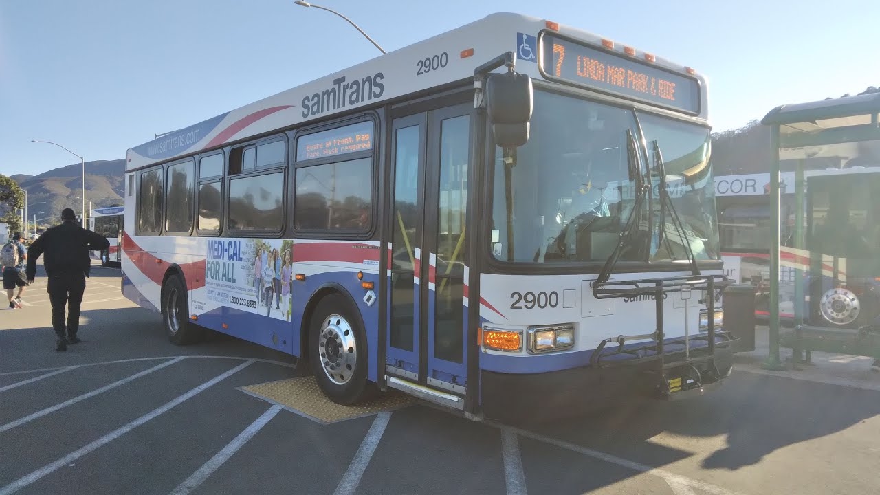 SamTrans 2009 Gillig Low Floor 29' 2900 on Route 17 - YouTube