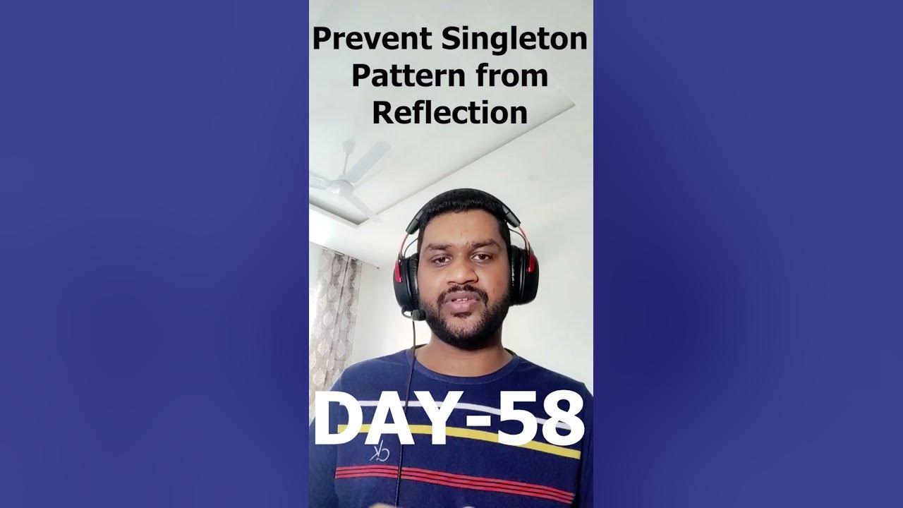 How To Prevent Singleton Pattern From Reflection Javaprogramming Java Shorts Youtube 0499
