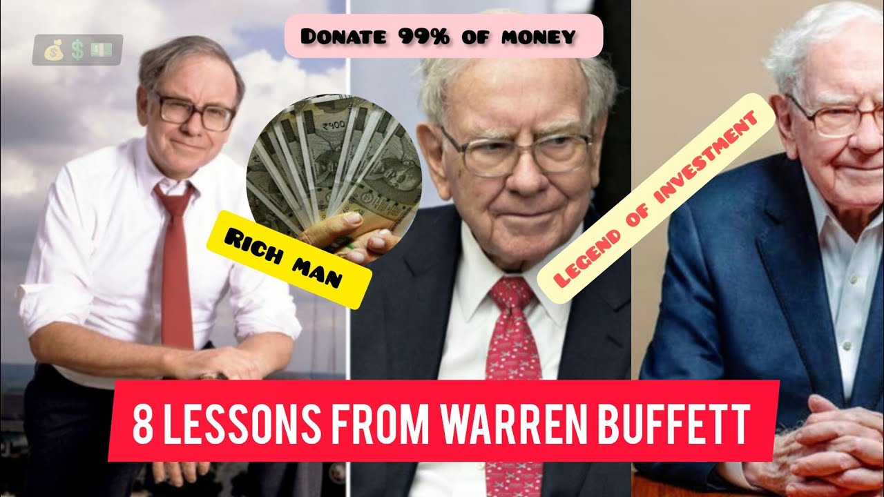 Learn from Warren Buffett || Buffett life lessons for you || Motivation ...