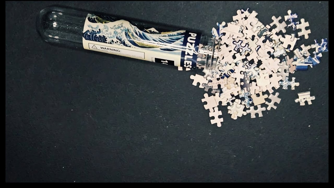Mini Jigsaw Puzzle - the smallest puzzle I have ever done! - YouTube