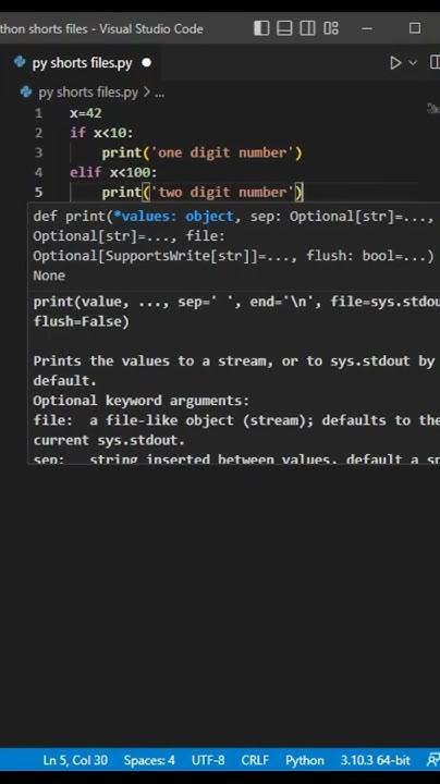 Two Digits Number Python Pythoncode Coding Code Python3 Youtube