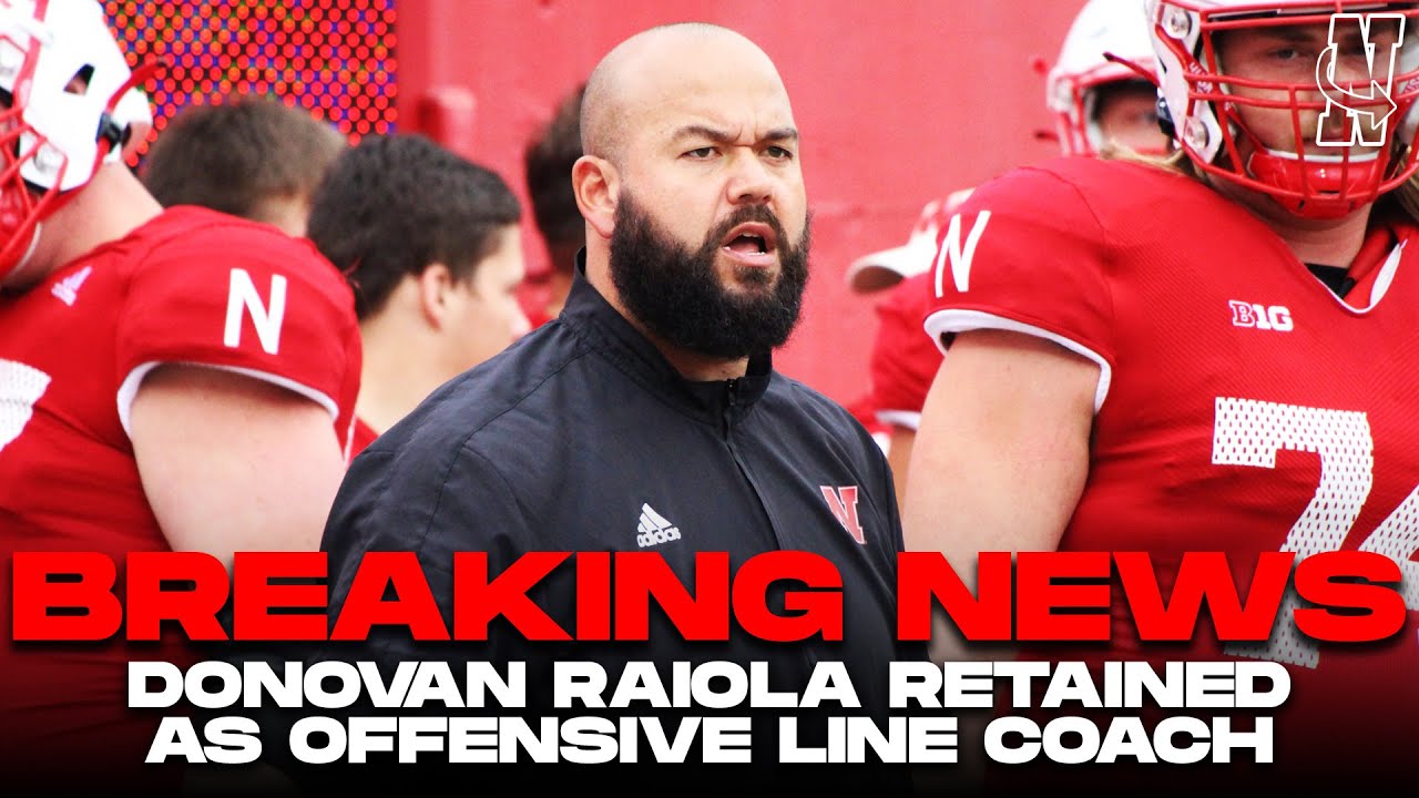 Nebraska Football: Donovan Raiola is back as Huskers OL coach - YouTube