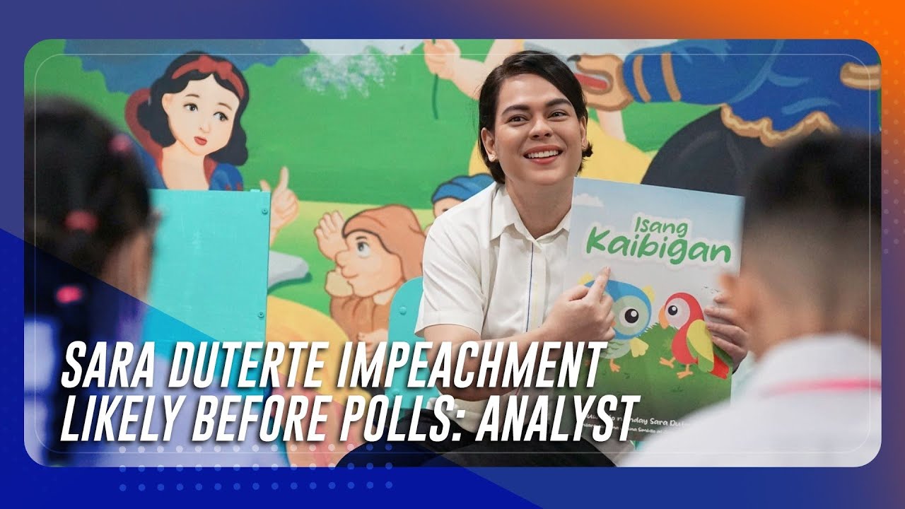 Sara Duterte impeachment likely before polls: analyst | TeleRadyo Serbisyo - YouTube