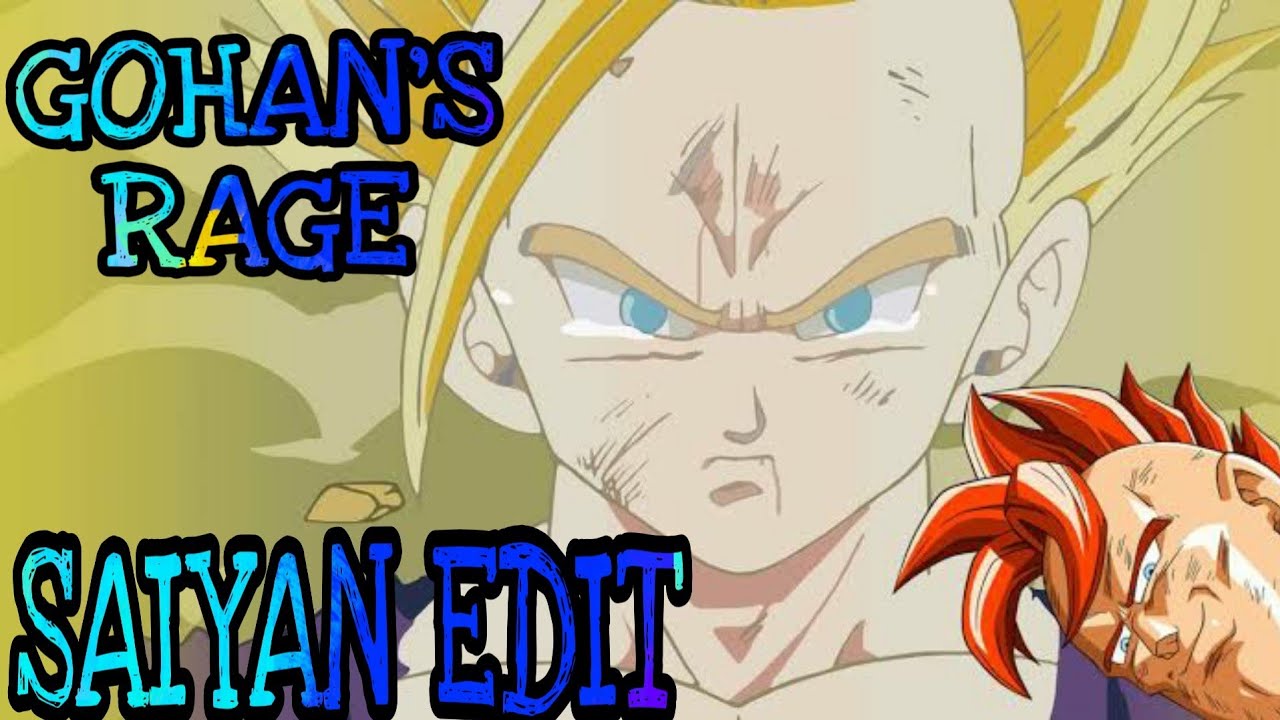 GOHAN'S RAGE TOWARDS CELL/ ANDROID 16/ AMV// SAIYAN EDIT - YouTube